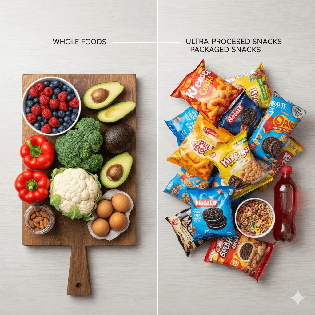 Ultra-Processed Foods: Simple Changes to Feel Energized